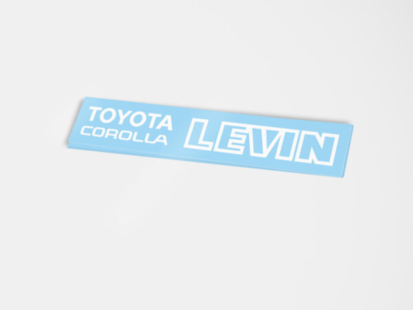 Sticker Toyota Corolla Levin rear - GarageSensei