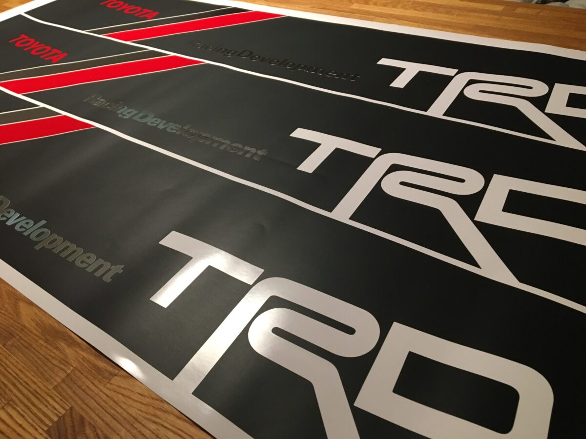 TRD Windshield Decal - Garage Sensei