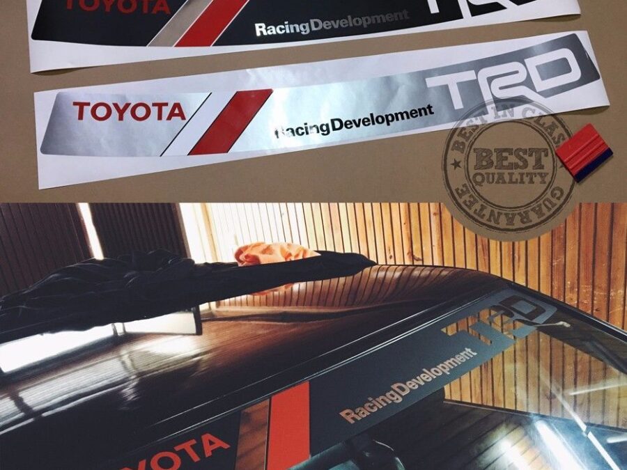 Toyota Starlet KP61 Hood sticker - Garage Sensei